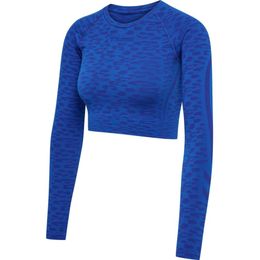 Hummel T-Shirt "Hmlmt Leo" in Blau | Gr.: M