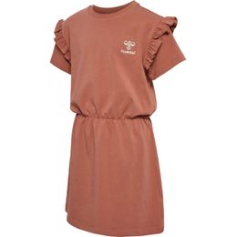 Hummel Kinder-Midikleid "Hmljumpy" in Braun | Gr.: 122