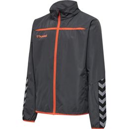 Hummel Kinder Trainingsjacke "Hmlauthentic" in Grau | Gr.: 164