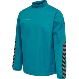 Hummel Kinder Trainingsjacke "Hmlauthentic" in Blau | Gr.: 128