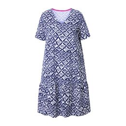 LAURASØN Kleid in violettblau | Gr.: 44-46