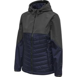 Hummel Jacke "Hmlnorth Hybrid Jacket Woman" in Grau | Gr.: XS