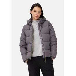 Camel Active Pufferjacke mit Kapuze in Schiefer | Gr.: 42