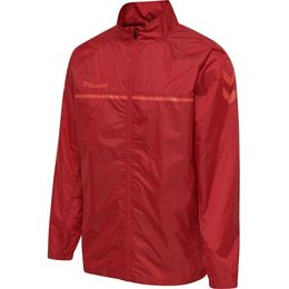 Hummel Trainingsjacke "Hmlauthentic Pro Jacket" in Rot | Gr.: M