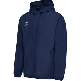 Hummel Jacke "Hmlessential Aw Jacket" in Blau | Gr.: XXL