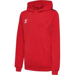 Hummel Kinder Sweatshirt "Hmlauthentic Pl Hoodie Kids" in Rot | Gr.: 152