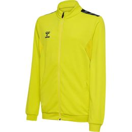 Hummel Kinder Trainingsjacke "Hmlauthentic Pl Zip Jacket Kids" in Gelb | Gr.: 164