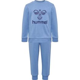 Hummel Kinder Trainingsanzug "Hmlarine Crewsuit" in Blau | Gr.: 56