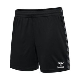 Hummel Kinder Short "Hmlauthentic Pl Shorts Kids" in Schwarz | Gr.: 164