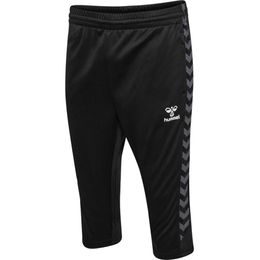 Hummel Sporthose "Hmlauthentic 3/4 Pants" in Schwarz | Gr.: M