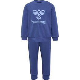Hummel Kinder Trainingsanzug "Hmlarine Crewsuit" in Blau | Gr.: 68