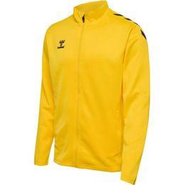 Hummel Trainingsjacke "Hmlcore Xk Poly Zip Sweat" in Gelb | Gr.: 3XL