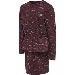 Hummel Midikleid "Hmldidde Dress" in Braun | Gr.: 104