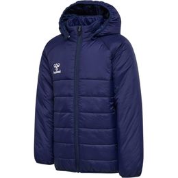 Hummel Outdoor Overall "Hmlgo Quilted Hood Jacket Kids" in Blau | Gr.: 116