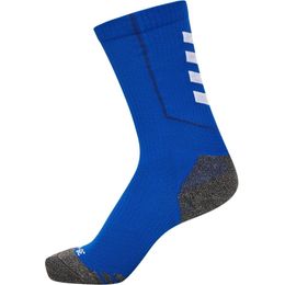 Hummel Socke "Hmlpro Training Socks Low" in Blau | Gr.: 47-50