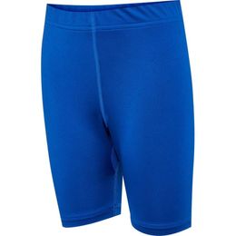 Hummel Kinder Leggings "Hmlbl Essential Short Tights Kids" in Blau | Gr.: 140
