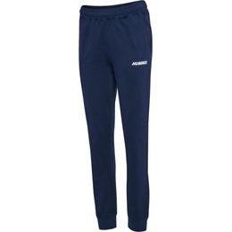 Hummel Sporthose "Hmlelemental Regular Pants Woman" in Blau | Gr.: M