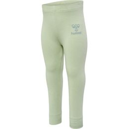 Hummel Kinder Leggings "Hmlmino Tights" in Grau | Gr.: 62