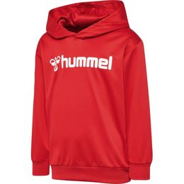 Hummel Kinder Sweatshirt "Hmllogo Hoodie Kids" in Rot | Gr.: 152