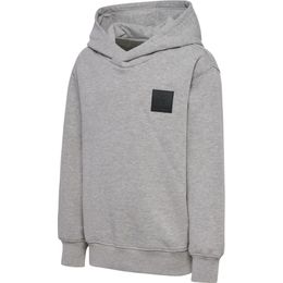 Hummel Kinder Sweatshirt "Hmlclean Hoodie" in Grau | Gr.: 104