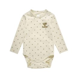 Hummel Outdoor Overall "Hmlbeesy Body L/S" in Grau | Gr.: 74