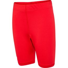 Hummel Kinder Leggings "Hmlbl Essential Short Tights Kids" in Rot | Gr.: 152
