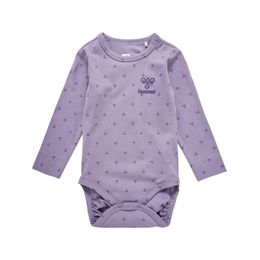 Hummel Outdoor Overall "Hmlbeesy Body L/S" in Grau | Gr.: 74