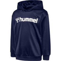 Hummel Kinder Sweatshirt "Hmllogo Hoodie Kids" in Blau | Gr.: 116
