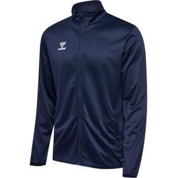 Hummel Trainingsjacke "Hmlessential Track Jacket" in Blau | Gr.: XXL