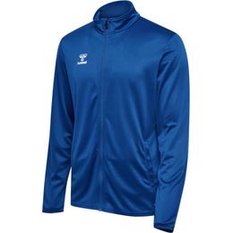 Hummel Trainingsjacke "Hmlessential Track Jacket" in Blau | Gr.: L