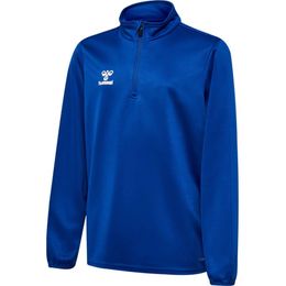 Hummel Kinder Trainingsjacke "Hmlessential Half-Zip Kids" in Blau | Gr.: 128