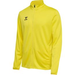 Hummel Trainingsjacke "Hmlessential Track Jacket" in Gelb | Gr.: 3XL