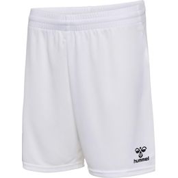 Hummel Kinder Short "Hmlessential Shorts Kids" in Weiß | Gr.: 140