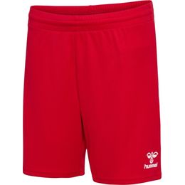 Hummel Kinder Short "Hmlessential Shorts Kids" in Rot | Gr.: 140