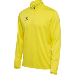 Hummel Trainingsjacke "Hmlessential Half-Zip" in Gelb | Gr.: 3XL