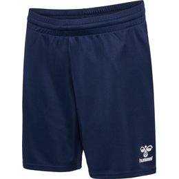 Hummel Kinder Short "Hmlessential Shorts Kids" in Blau | Gr.: 164