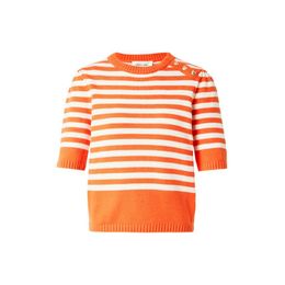 Fabienne Chapot Pullover 'Stine' Damen Größe S creme / dunkelorange