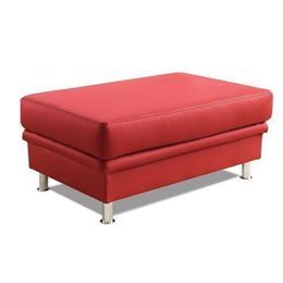 Sit & More sit&more Hocker &raquo;Mailand, B: 102 cm&laquo; individuell zu kombinieren rot Luxus-Kunstleder;Kunstleder Softlux ;NaturLEDER (echtes Rindleder)/Korpus 