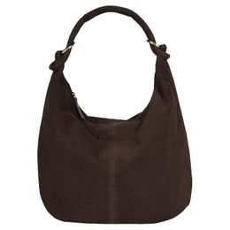 Bruno Banani Shopper echt Leder braun