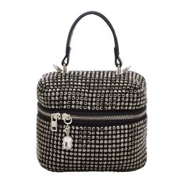 NAEMI Handtasche Damen Größe One Size schwarz / silber