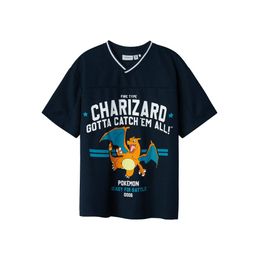 name it T-Shirt Jungen Größe 134/140 navy / gelb / orange / weiß