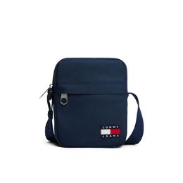 Tommy Jeans Umhängetasche »TJM ESS DAILY REPORTER«, Men Schultertasche, Freizeitasche mit Flaggen-Aufnäher nachtblau