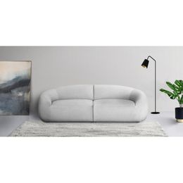 LeGer Home by Lena Gercke Big-Sofa »YANI, Designersofa, organische Form, Maße B/T/H: 240/64/81 cm« mit Wellenunterfederung, auch in Bouclé, passend...