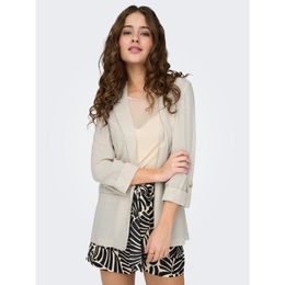 Only Longblazer &raquo;ONLSIESTA 3/4 OPEN LIN BL BLAZE TLR NOOS&laquo; Moonbeam 36 36 Modischer Blazer von Only