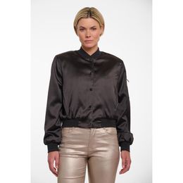 Rino & Pelle Rino & Pelle Damen Blouson &raquo;BANNER&laquo; mit falscher Tasche am &Auml;rmel schwarz 48