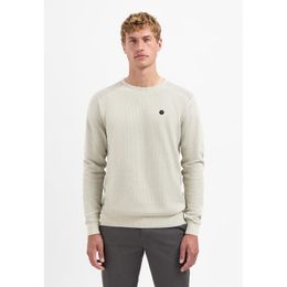 NO EXCESS Herren NO EXCESS V-Ausschnitt-Pullover &raquo; Pullover mit Schulterrippung&laquo; M