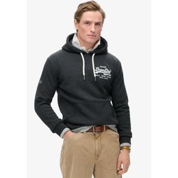 Superdry Kapuzensweatshirt »CLASSIC VL GRAPHIC HOODIE« Phantom Black Marl M M Cooler Hoodie von Superdry