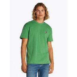 Tommy Jeans T-Shirt &raquo;TJM REG BADGE TEE EXT&laquo; mit Logostickerei Coastal Green XXL XXL T-Shirt in Unifarbe von Tommy Jeans