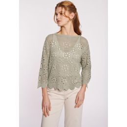 Haily's Haily&rsquo;s Damen HaILY&rsquo;S Strickpullover &raquo;3/4 A SK Ma44ra&laquo; gr&uuml;n M (38)