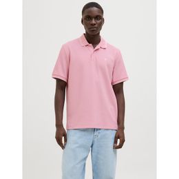 Jack & Jones JACK & JONES Poloshirt »JJEAUSTIN POLO SS NOOS« mit Logo Stickerei Pink Nectar Detail:Play XL XL Herrenpolo von Jack & Jones